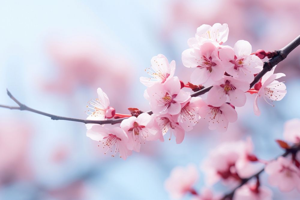 Sakura tree bloom outdoors blossom | Premium Photo - rawpixel
