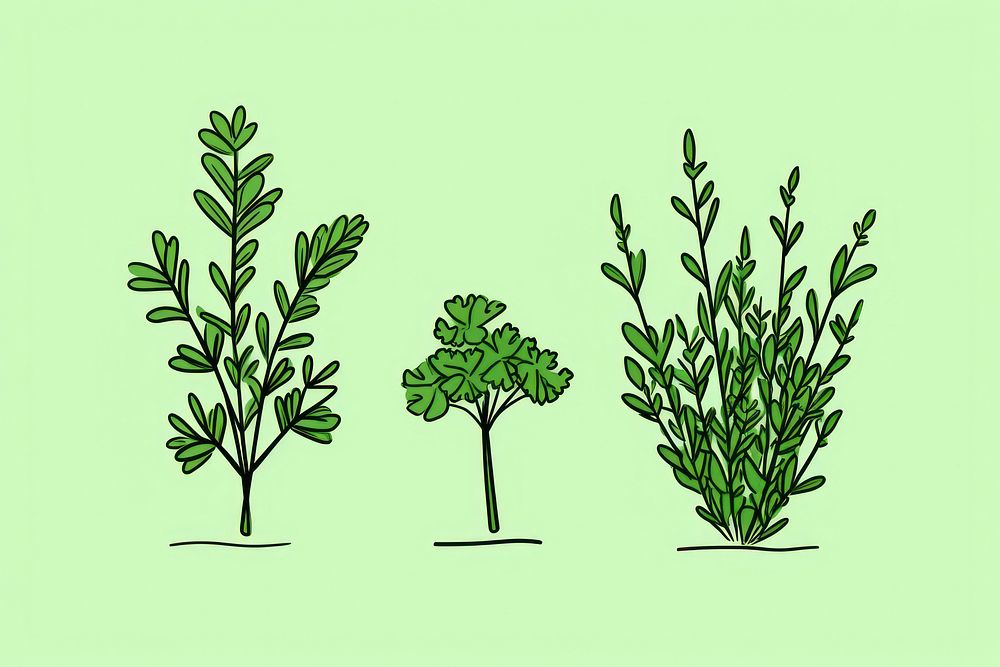 Herb herbs cartoon drawing. AI | Premium Photo Illustration - rawpixel