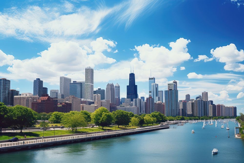 City architecture metropolis landscape. | Premium Photo - rawpixel