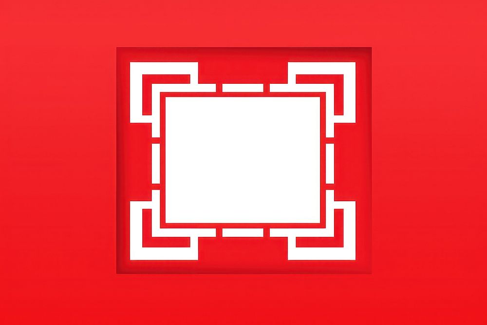 Red background frame technology rectangle. | Free Photo Illustration ...