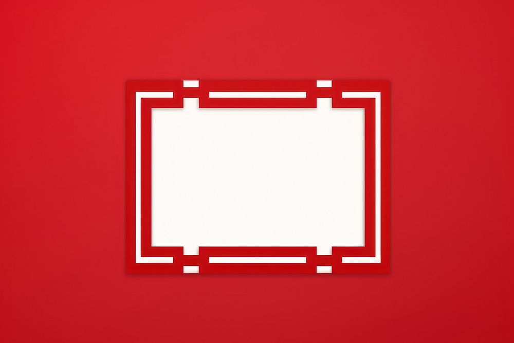 Red background backgrounds frame text. | Premium Photo Illustration ...