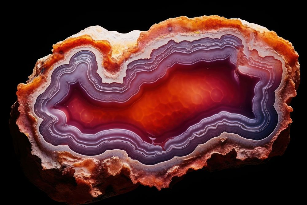 Gradient surface agate rock jewelry | Free Photo - rawpixel