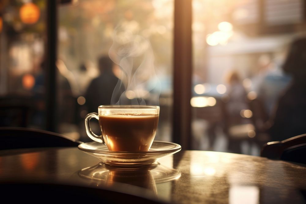 Cafe coffee cup restaurant. AI | Premium Photo - rawpixel