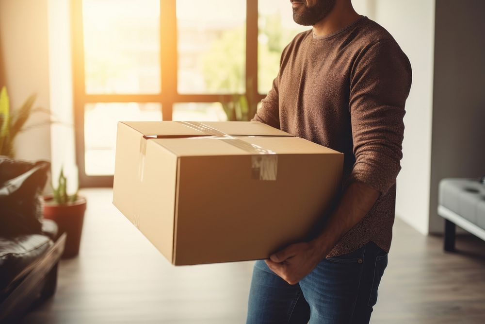 Box carrying cardboard architecture. | Premium Photo - rawpixel