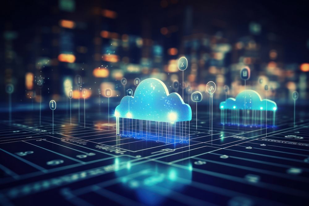 Digital data flow backgrounds technology | Premium Photo - rawpixel