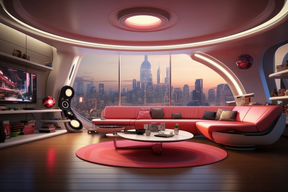 Living room interior architecture technology | Premium Photo - rawpixel