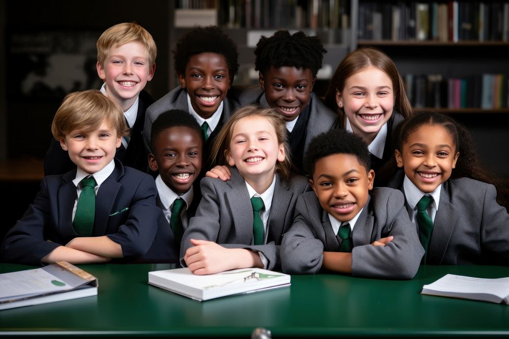International group middle school students | Free Photo - rawpixel