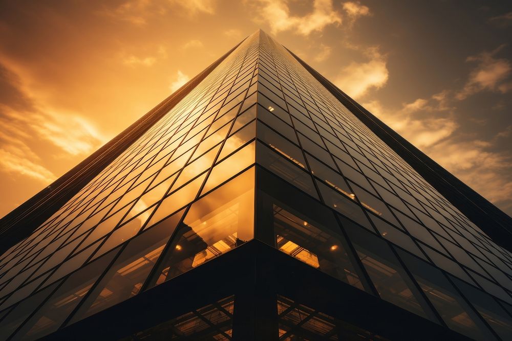 Black and gold skyscraper architecture | Free Photo - rawpixel