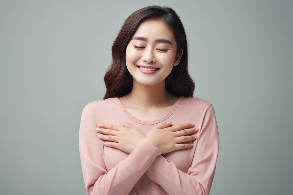 Asian portrait happiness smile. | Free Photo - rawpixel