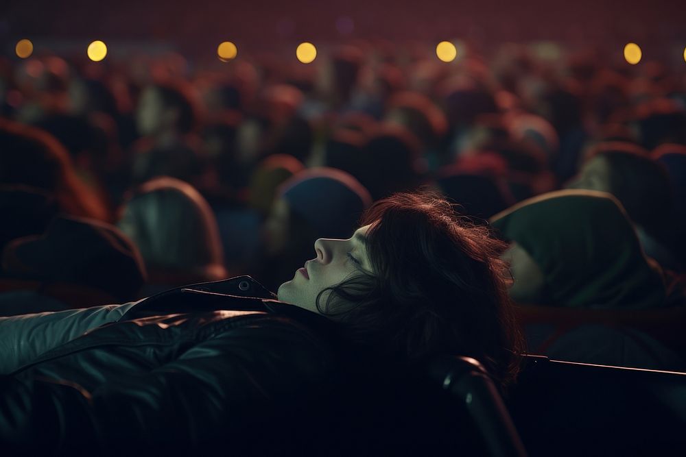 Male crowd fans feeling sleepy | Free Photo - rawpixel