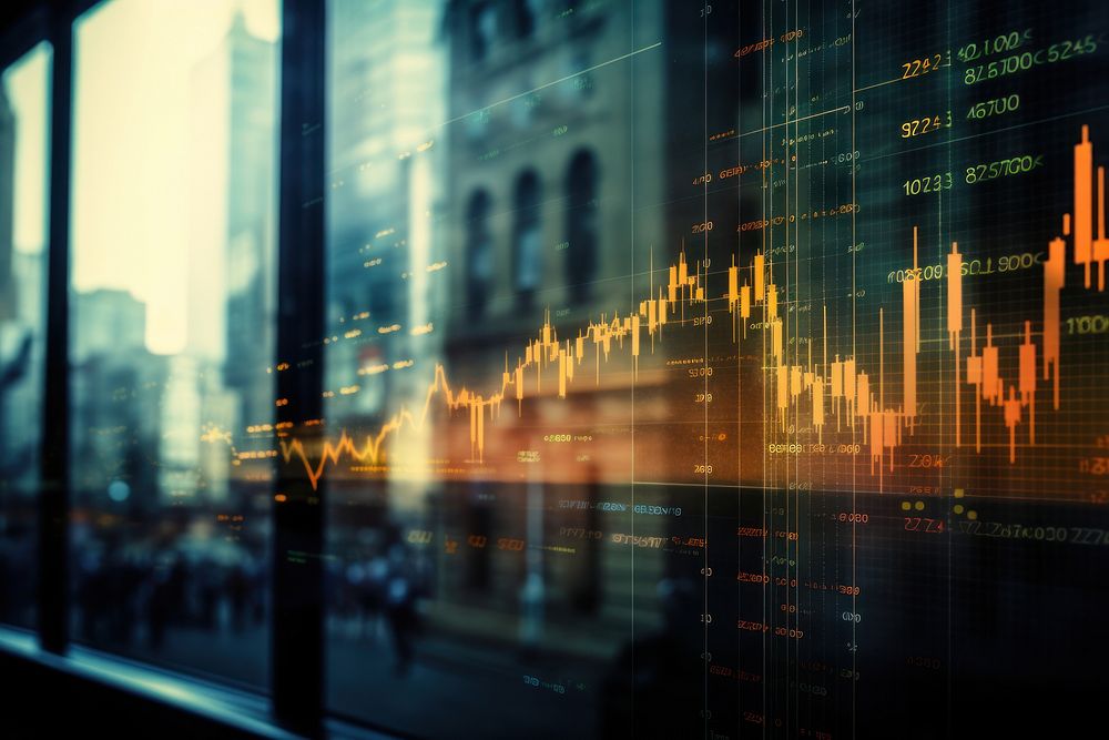 Stock market graph window chart | Premium Photo Illustration - rawpixel