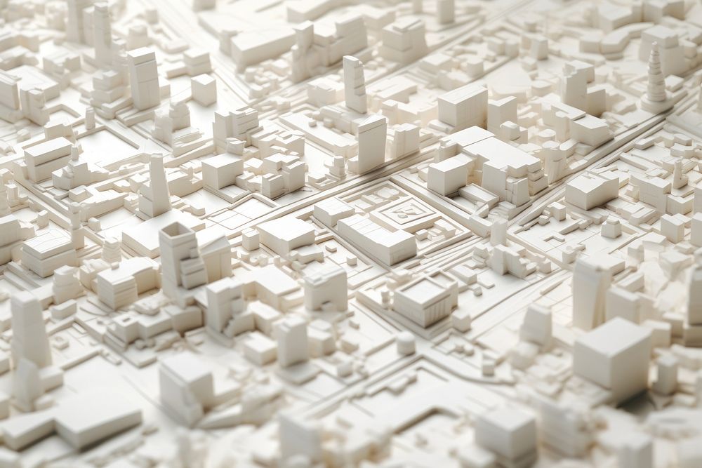 An architectural model city architecture | Free Photo - rawpixel
