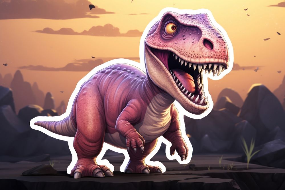 Tirex dinosaur reptile animal representation. | Free Photo Illustration - rawpixel