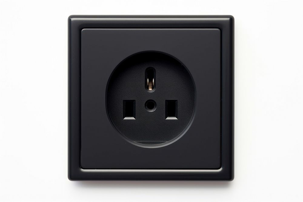 Black Wall socket electronics white | Premium Photo - rawpixel