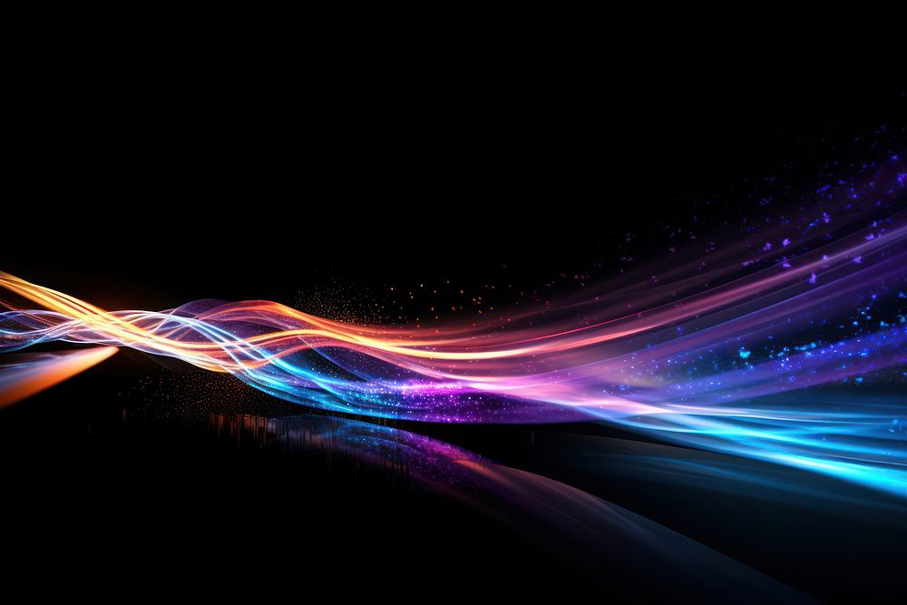 Internet light backgrounds speed. AI | Free Photo - rawpixel