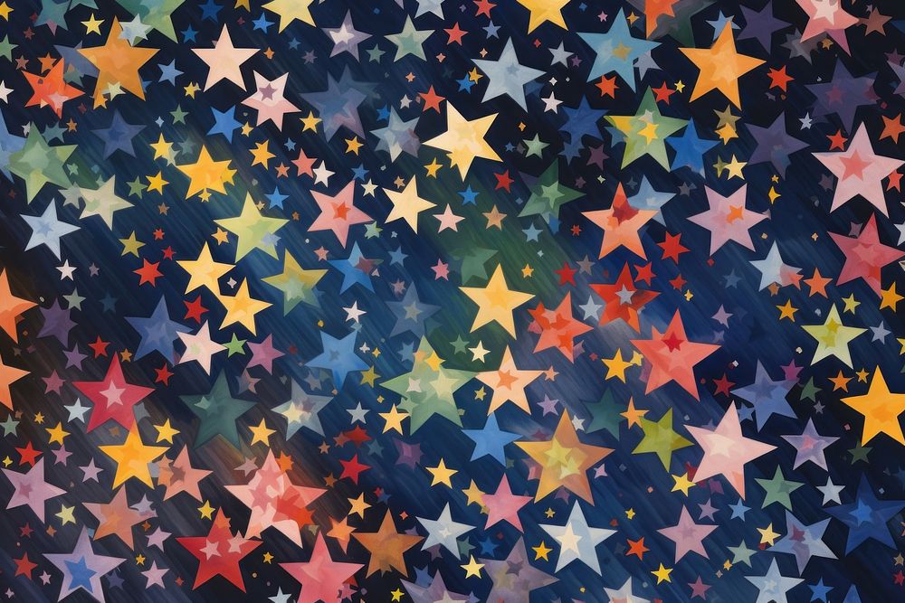 Star patterns backgrounds illuminated creativity. | Premium Photo ...