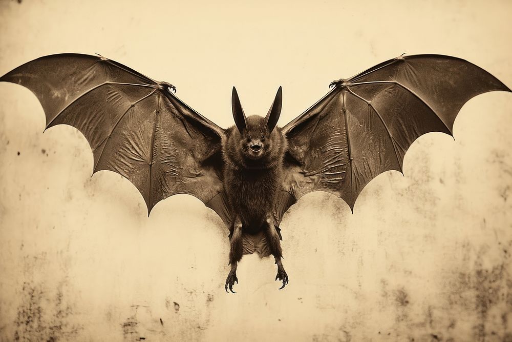Bat vampire wildlife animal mammal. | Free Photo - rawpixel