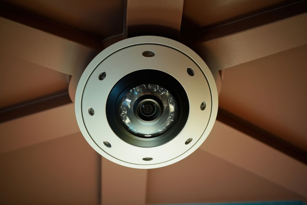 Circle security camera ceiling electronics | Free Photo - rawpixel