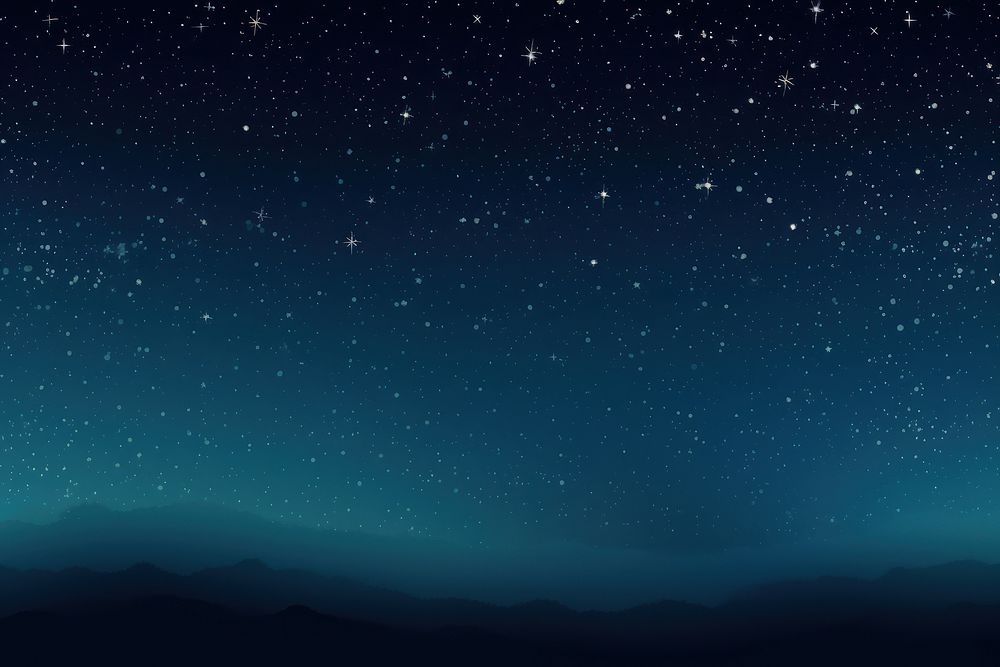 Minimal starry sky backgrounds outdoors | Free Photo Illustration ...