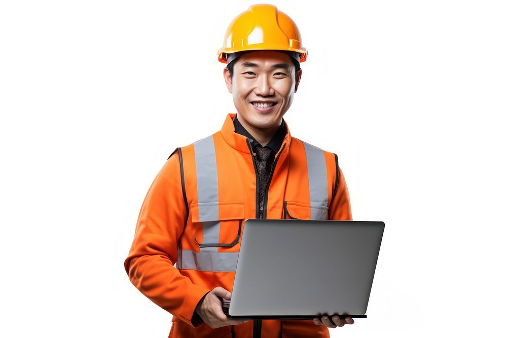 Japanese civil engineer wearing safety | Free Photo - rawpixel