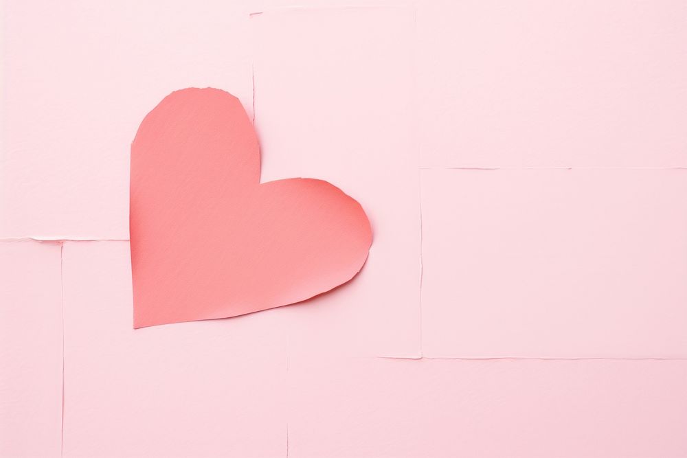 Backgrounds pattern heart paper. AI | Free Photo Illustration - rawpixel
