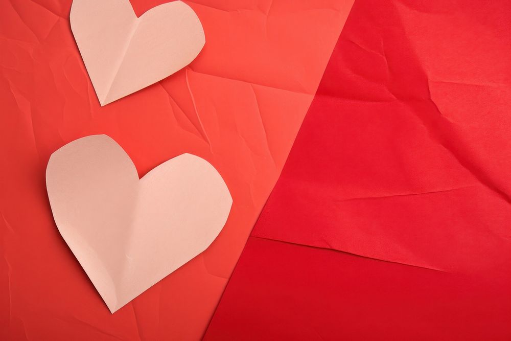 Heart backgrounds pattern paper. AI | Premium Photo Illustration - rawpixel