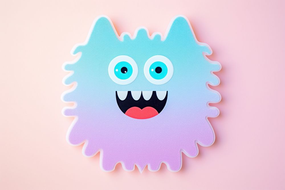 Cute monster shape anthropomorphic representation. | Premium Photo ...