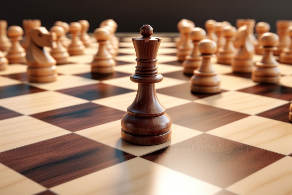 Chess board game intelligence competition. | Premium Photo Illustration - rawpixel