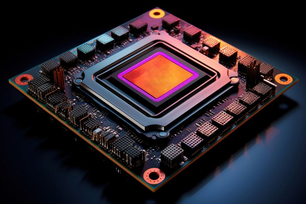 CPU chip technology computer cpu. | Premium Photo - rawpixel