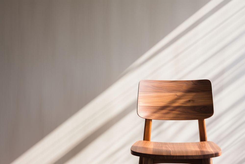 Wood chair clean minimal style | Premium Photo - rawpixel