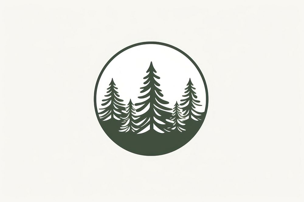 forest logo circle plant tree. | Premium Photo Illustration - rawpixel