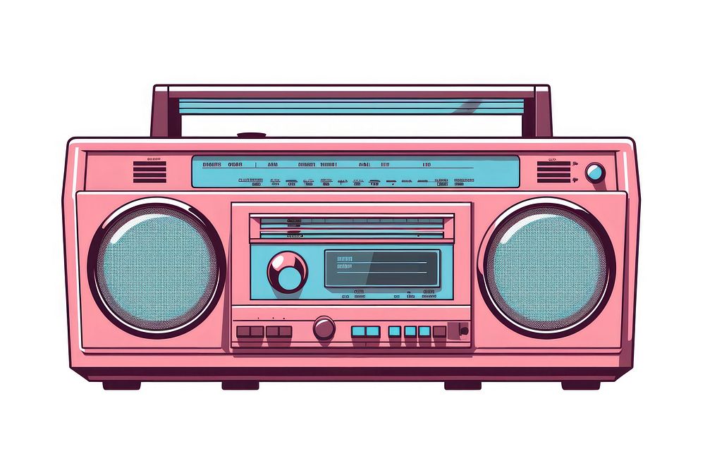 Radio electronics stereo noise. AI | Free Photo Illustration - rawpixel