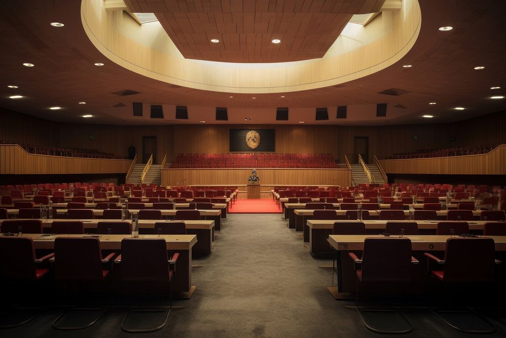 large conference hall architecture auditorium | Free Photo - rawpixel