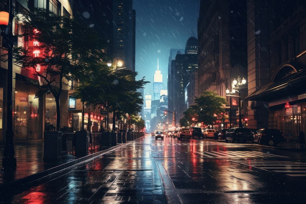 Rainy season city architecture metropolis | Premium Photo - rawpixel