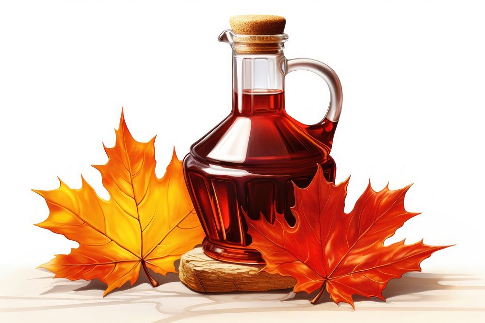 Maple syrup plant leaf tree. | Free Photo Illustration - rawpixel