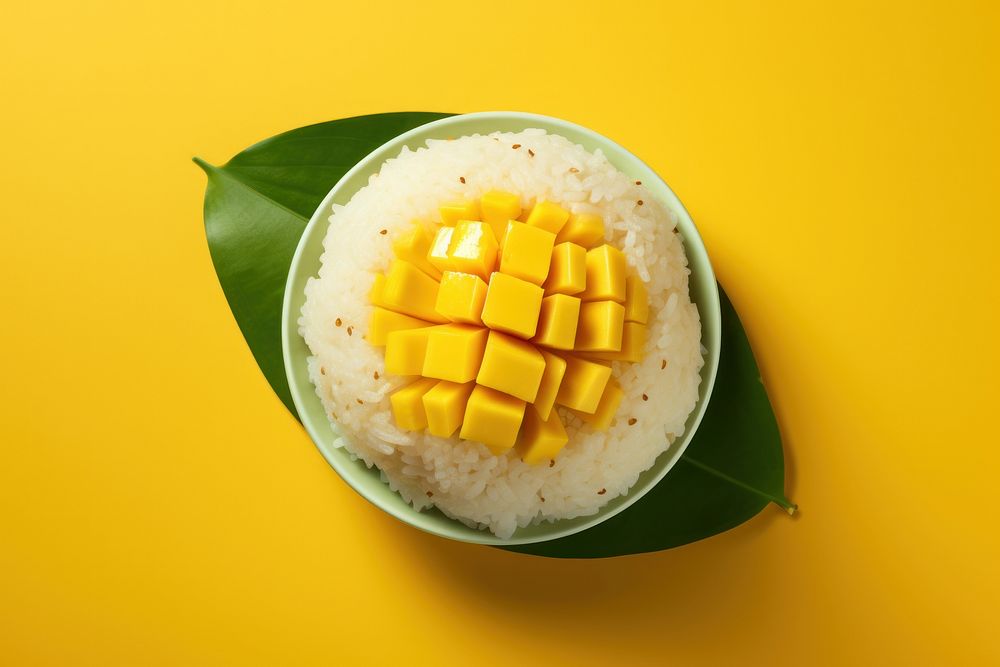 Mango sticky rice fruit plant | Free Photo - rawpixel