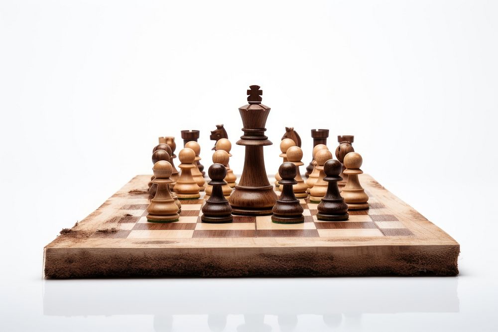 Chessboard game white background intelligence. | Free Photo - rawpixel