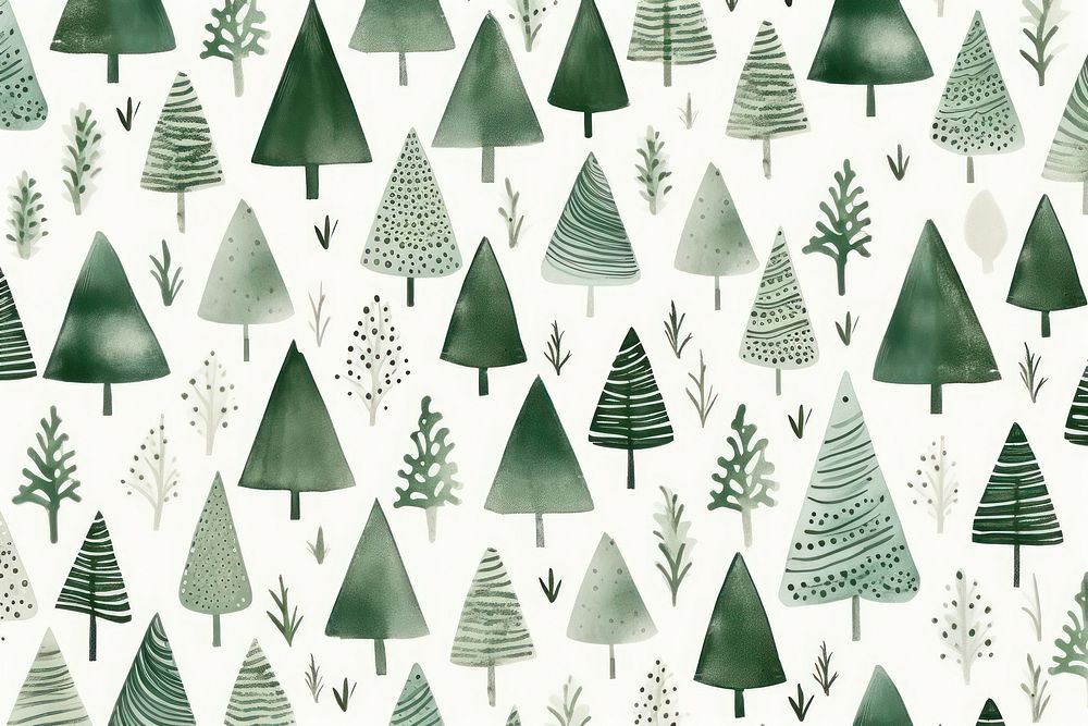 Christmas tree backgrounds pattern plant | Free Photo Illustration ...