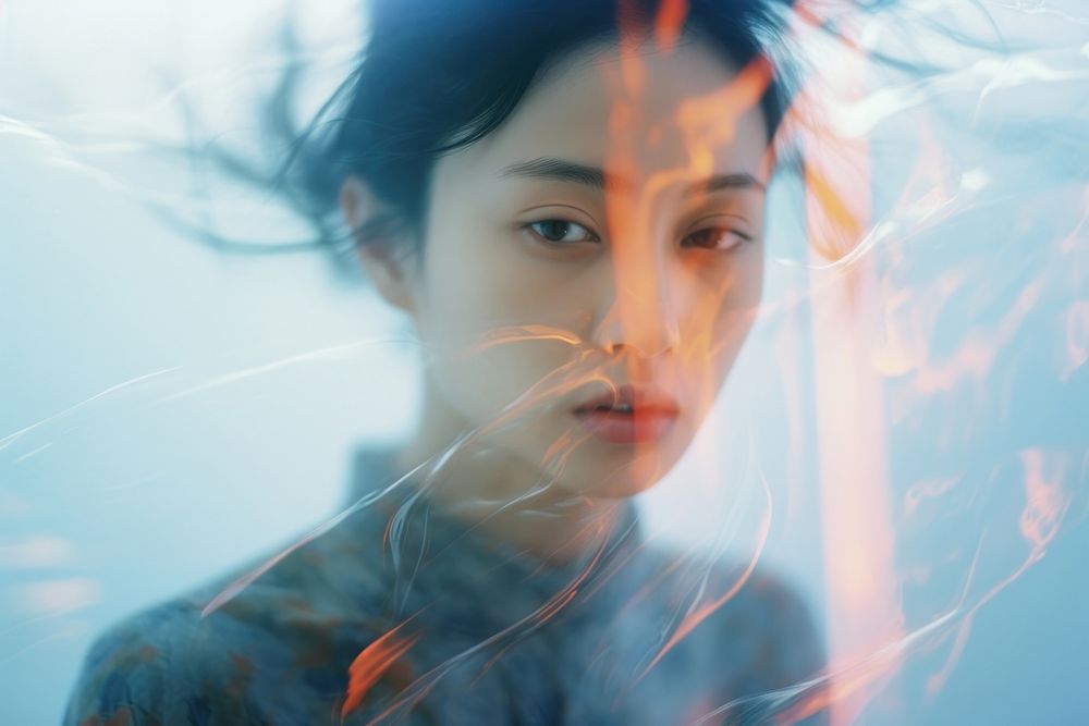 Photography portrait abstract contemplation. AI | Premium Photo - rawpixel