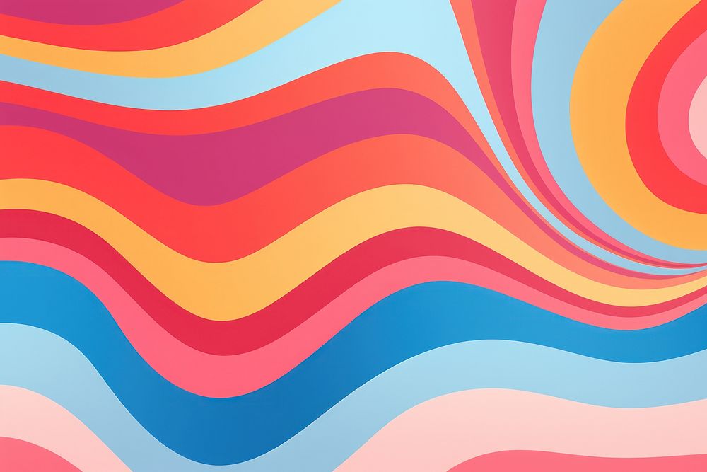 Groovy lines backgrounds pattern creativity. | Premium Photo ...
