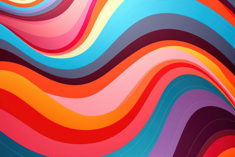 Groovy lines backgrounds abstract pattern. | Premium Photo Illustration ...