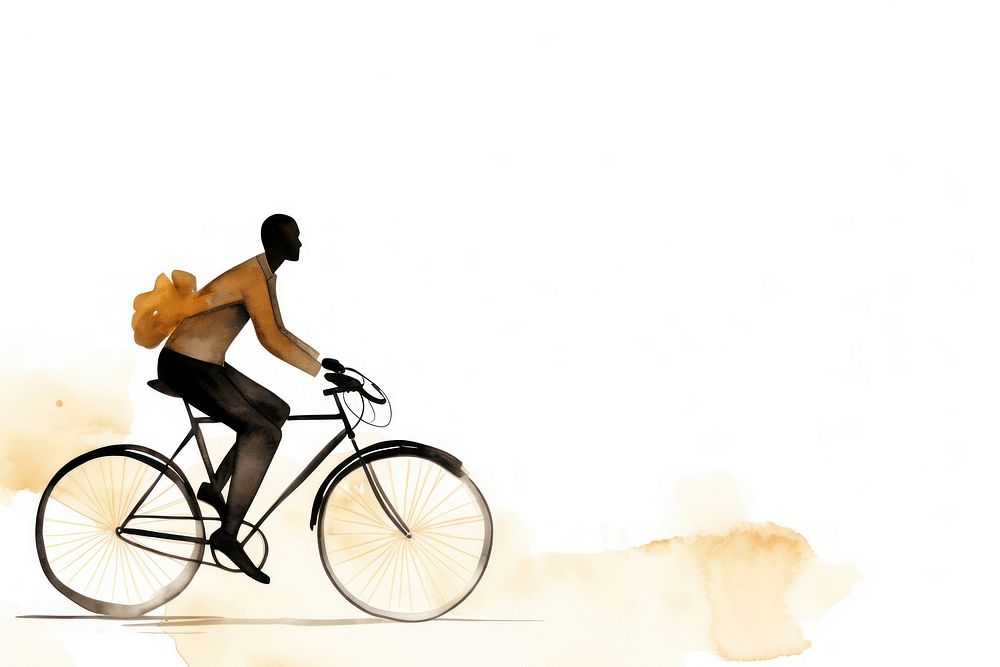 Black man riding bike bicycle | Free Photo Illustration - rawpixel