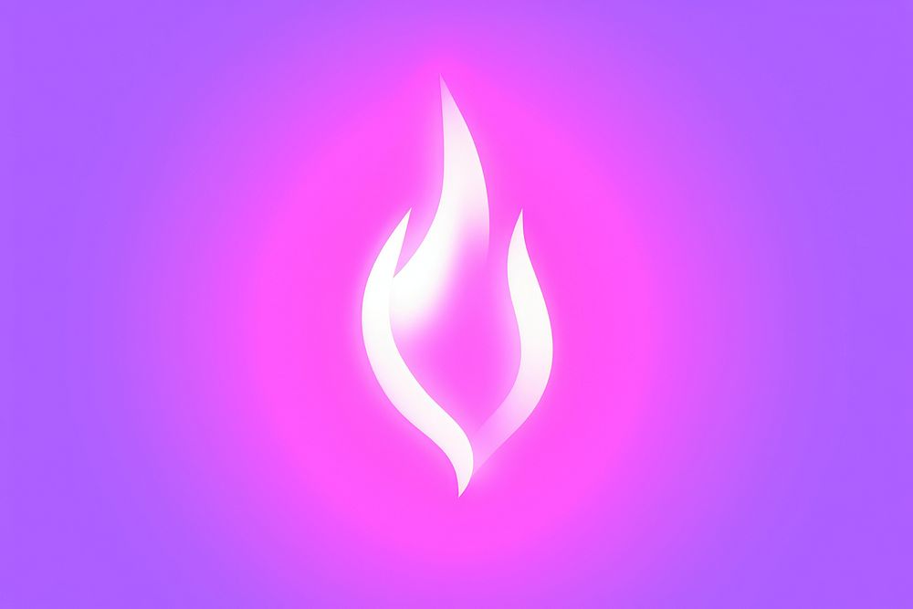 Pastel neon flame light purple | Premium Photo Illustration - rawpixel