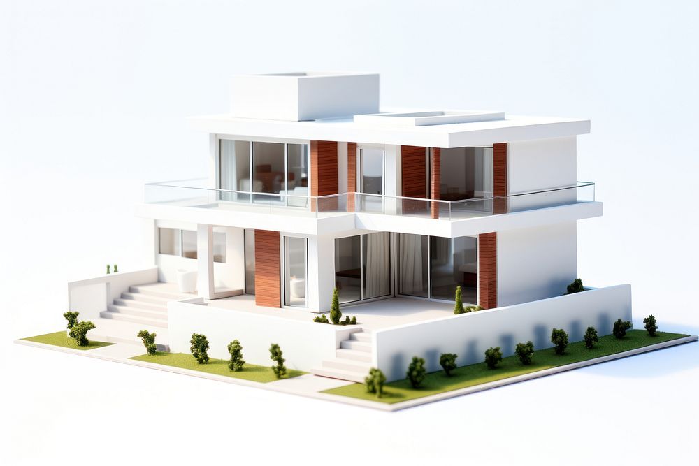 House model architecture building estate. | Premium Photo - rawpixel
