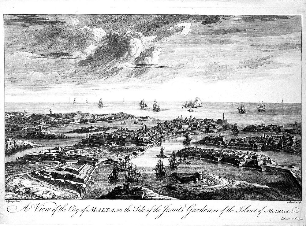 Marsa, Malta: view island and | Free Photo Illustration - rawpixel