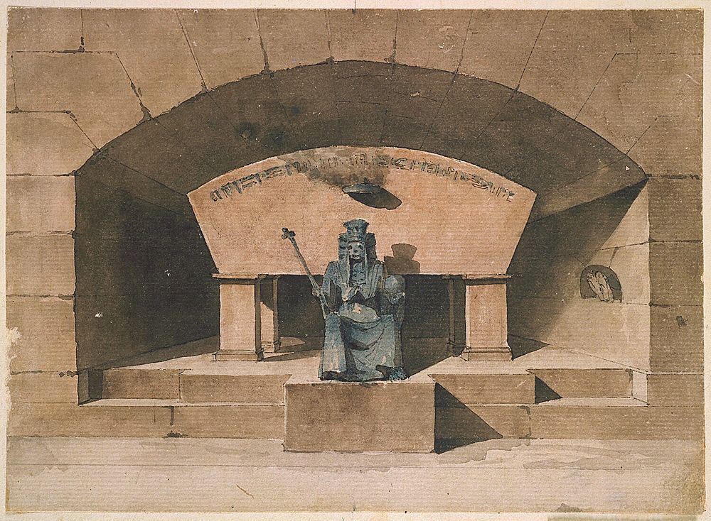 Sepulcher with Death Seated and | Free Photo - rawpixel