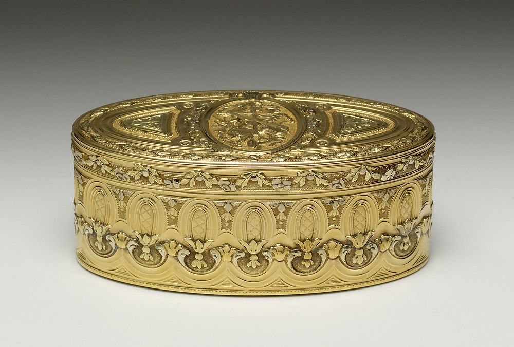 Snuffbox Trophy (1765) Charles Barnabé | Free Photo - rawpixel