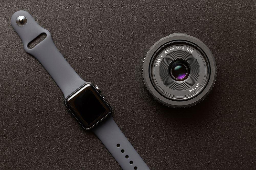Free smartwatch & lens image, | Free Photo - rawpixel