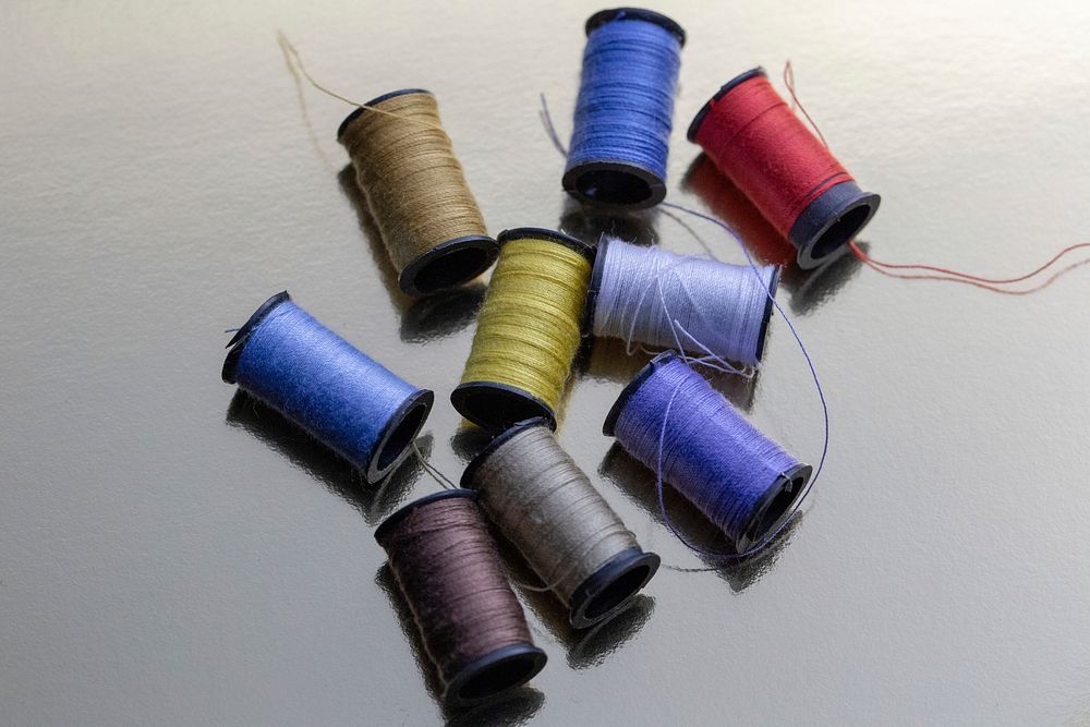 Free colorful sewing thread spools | Free Photo - rawpixel