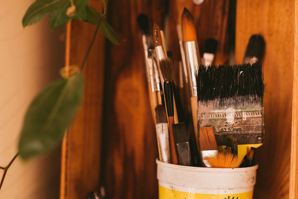 Free paint brush, art aesthetic | Free Photo - rawpixel